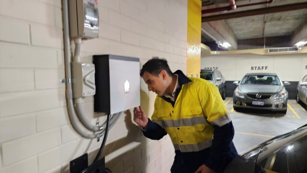 2 x 22kW Chargers - Perth CBD - Chargetech